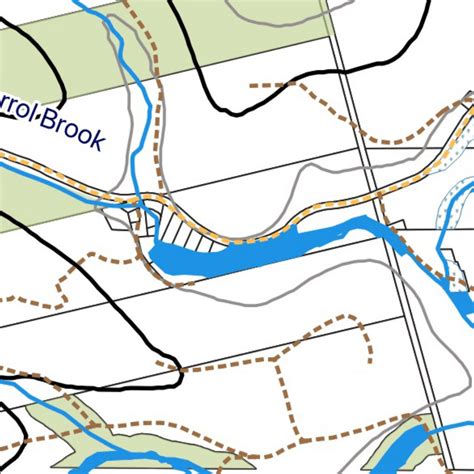 Tobique River Dot256 Map By Fiddlehead Canoes Avenza Maps