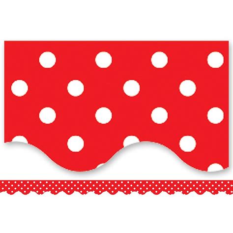 Polka Dot Border N109 Polka Dot Border