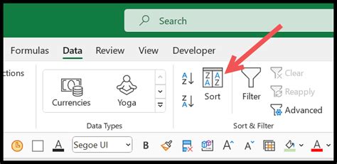 How To Sort By Color In Excel