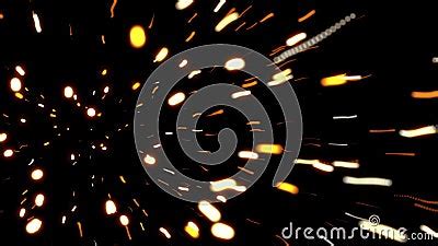 Glowing Lights Particle Explosion Effect Glow Fire Spark Magic Bang