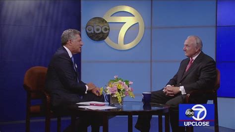 Up Close New York City Police Commissioner William Bratton Abc7 New York