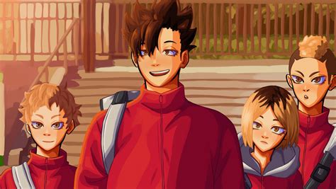 Haikyuu Screencap Redraw Rhaikyuu