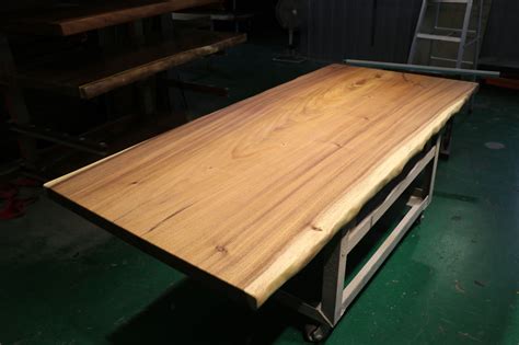 胡桃木桌板L1078 巧創原木家具