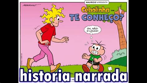 Cebolinha em Te conheço Gibis do Rapha YouTube