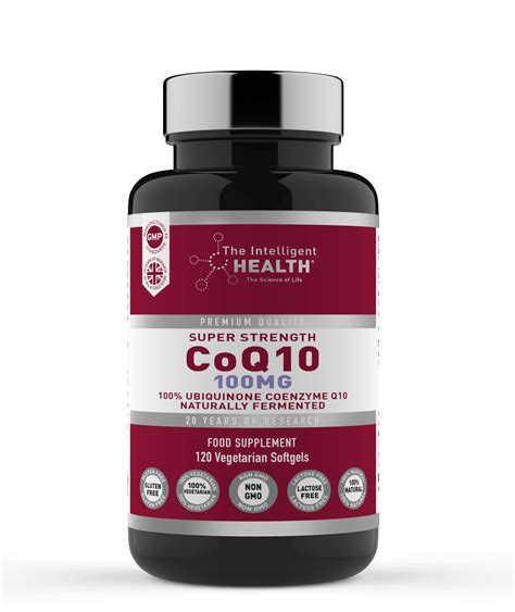 Buy Ubiquinone Coenzyme Q10 100mg Softgel S 120 Super Strength Vegan