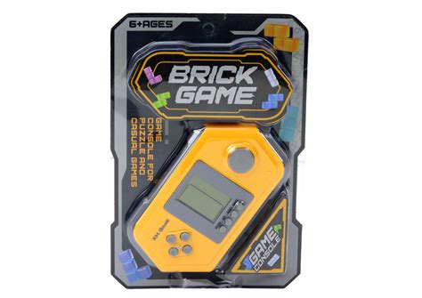 Tetris Brick Game Electronic Console Game Gray Yellow Toys Games