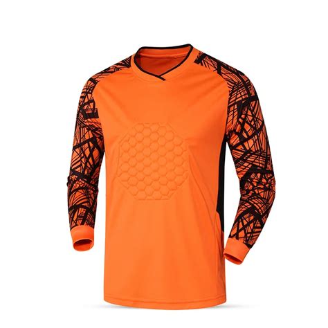 2017 New Quick Drying Men Soccer Training Jersey Goalkeeper Jerseys
