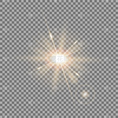 光圈有眩光，颜色金黄