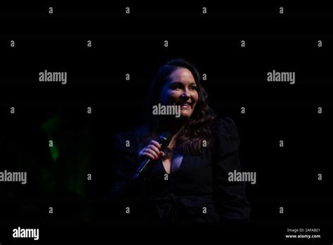December 12 2019 Radio Host Taylor Strecker Performs During The
