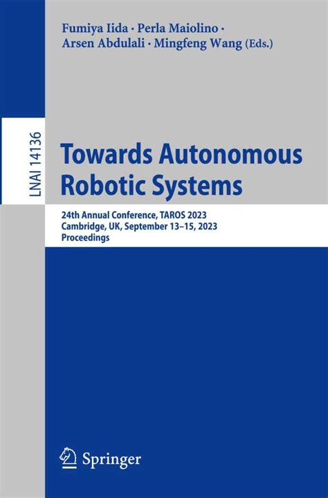 Towards Autonomous Robotic Systems Buch Jpc
