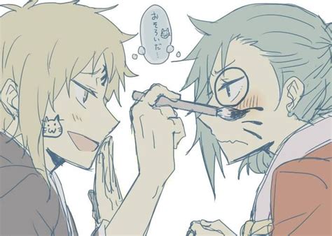 Anime Characters Brushing Teeth