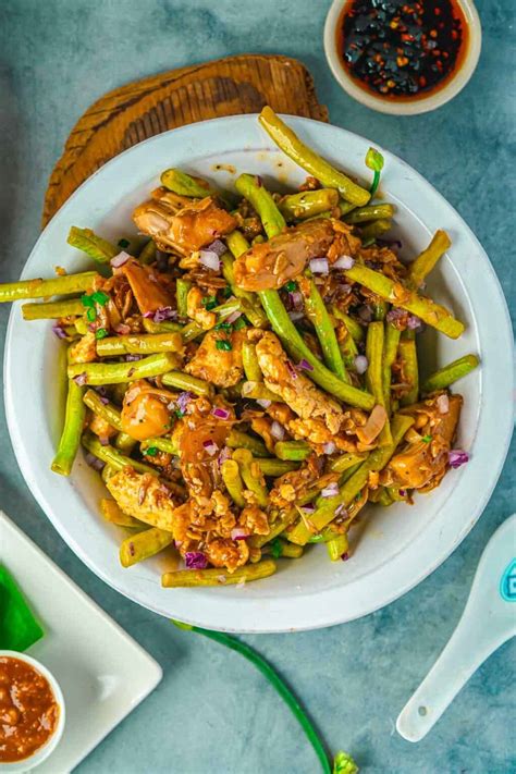 Vegan Filipino Adobong Sitaw Recipe With Jackfruit Pork”