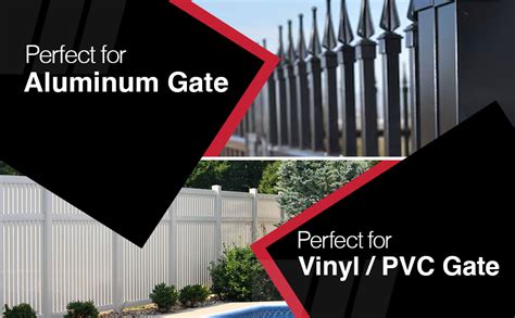 Amazon Com Safetech Hardware ViperX5 2 Two Sided Gate Latch Wrap Around Design No Post