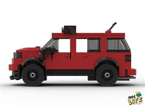 Lego Moc Dodge Durango First Responder By Moclife Rebrickable Build