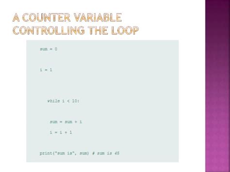 Conditional Loops