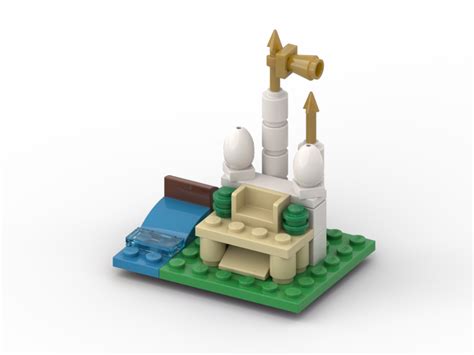 Lego Moc Tiny Castle By Builderfern Rebrickable Build With Lego