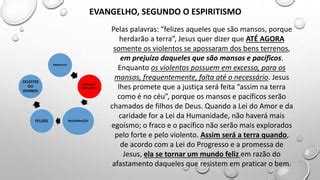Bem aventurados os mansos e pacíficos PPT