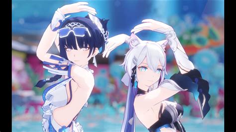 【honkai Impact 3 Mmd／4k／60fps】kiana Kaslana × Raiden Mei【naughty】 Youtube