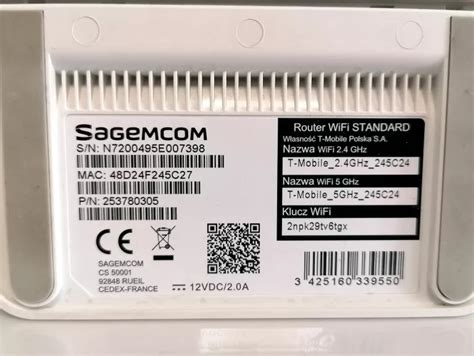 Купить Wi Fi МАРШРУТИЗАТОР T Mobile Sagemcom Cs 50001 2 4 ГГц 5 ГГц