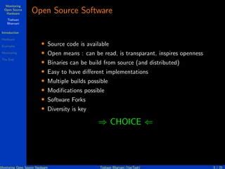 OSMC Monitoring Open Source Hardware PDF