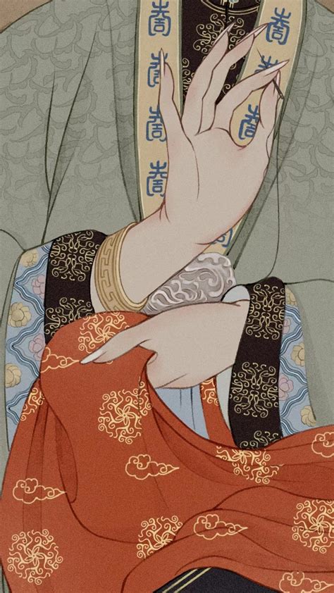 十二美人图烛下缝衣春忍在画画 站酷zcool