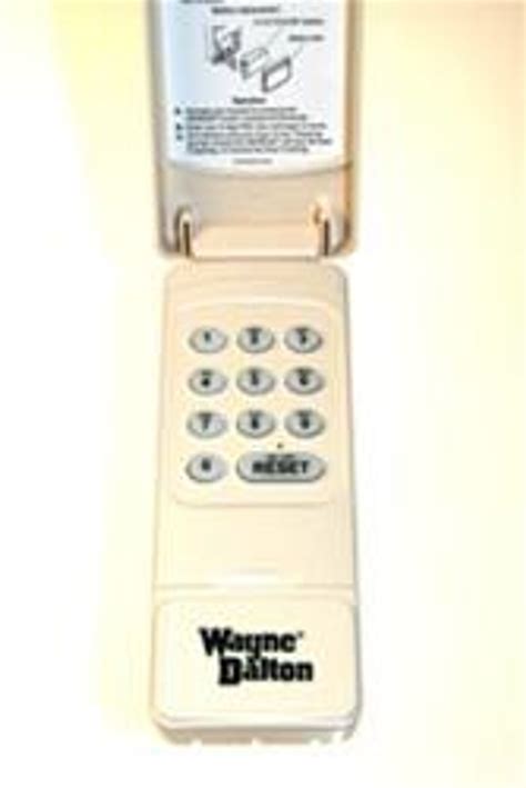Wayne Dalton Wireless Keypad 334642kep Iv