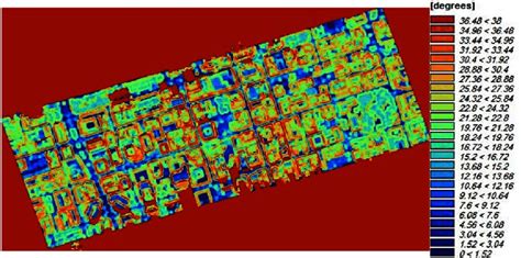Surface Roughness Map Created From Standard Deviation Filtering Of