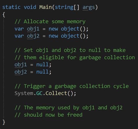 Can We Force Garbage Collector To Run