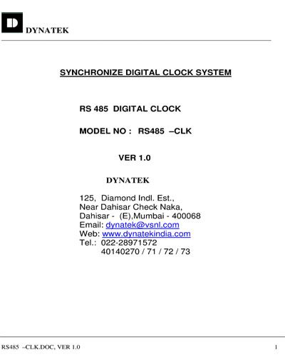 Gps Master Clock Manual Lan Based Clock Manual Mumbai India