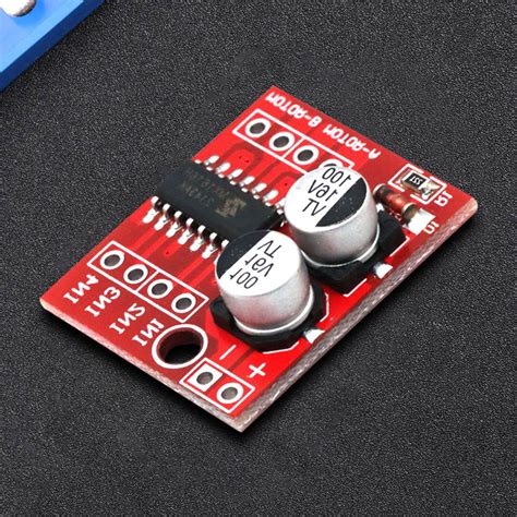 Módulo De Controlador De Motor De Cc De 2 Vías L298n Pwm Speed Dual H