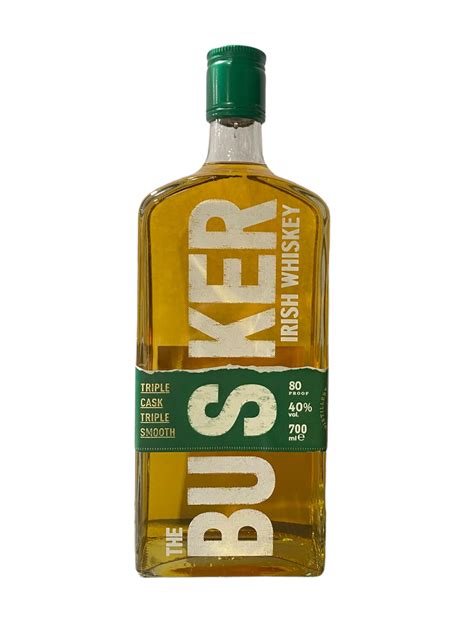 Busker Triple Cask Irish Whiskey 700ml – Liquor Shed