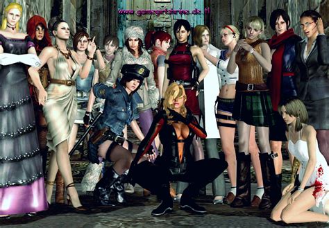 Resident Evil Ladies By Bahlinka On Deviantart