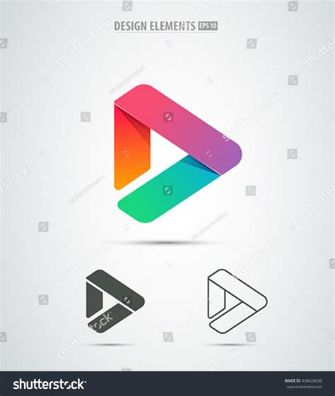 40 621 Triangle App Icon Images Stock Photos Vectors Shutterstock