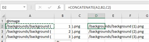 excel how can i easily continue the numbering of a variable filename