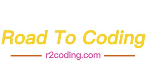 Road 2 Coding