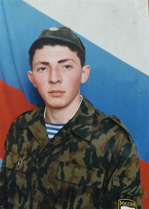 Фотография цветная участника второй Чеченской войны Федорова Николая
