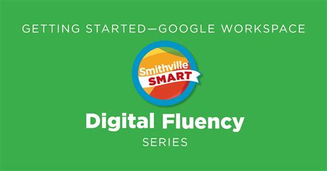 Getting started with Google Workspace - Smithville