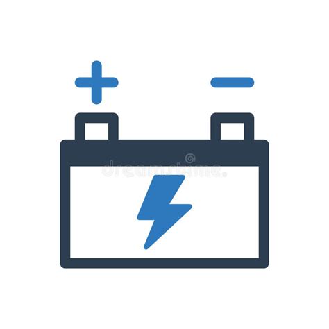 Accumulator Battery Icon Rechargeable Battery Icon Stock Vector Illustration Of Icon Symbol