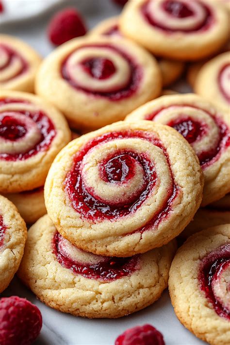Raspberry Swirl Cookies That Oven Feelin