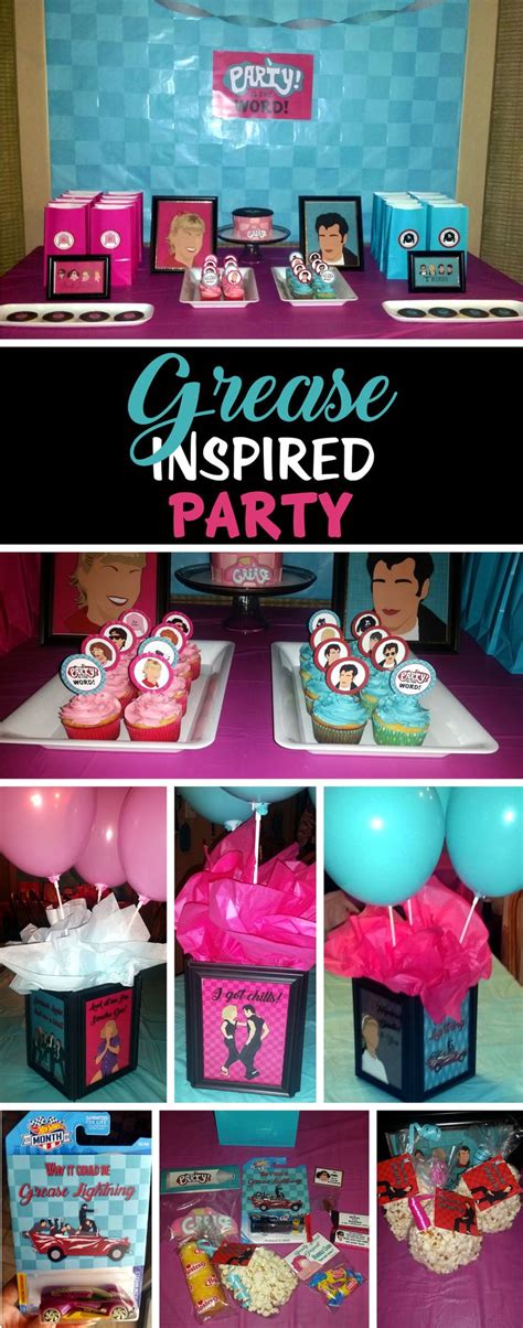 Grease Party Grease Party Grease Themed Parties Party