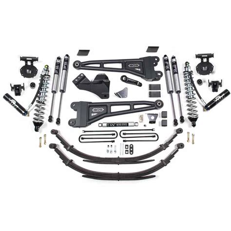 Bds Suspension Bds1947fdsc 6 Coilover Radius Arm Lift Kit Wfox Dsc Xdp