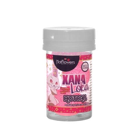 Bolinha Explosivas Hot Flowers Xana Loka 2 Unidades Esquenta Esfria