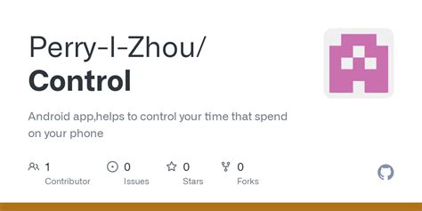 Github Perry L Zhou Control Android App Helps To Control Your Time