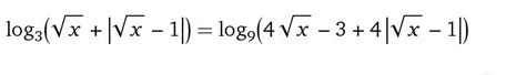Logarithms Explain The Modulus Function Through This Problem