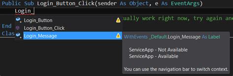 Trouble With Vb Codebehind Of Labeltext Stack Overflow