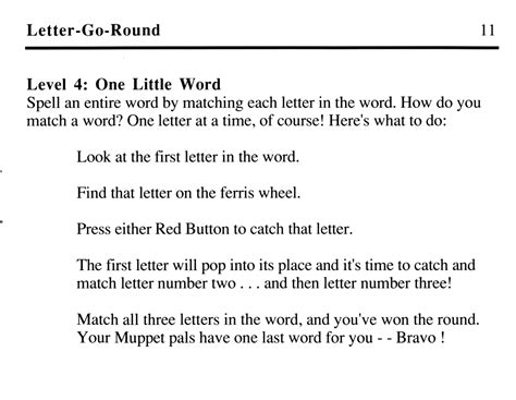 Sesame Street Abc Nes Manual Scans 600dpi Hi Tech Expressions