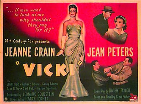 Vicki Original 1953 British Quad Movie Poster Posteritati Movie