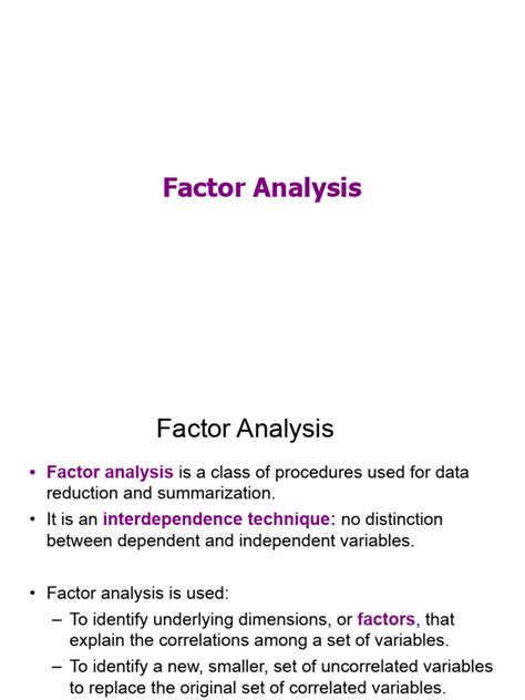 factor analysis download free pdf factor analysis rotation
