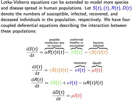 Solved Lotka Volterra Equations Can Be Extended To Model Chegg
