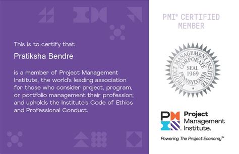 Pratiksha Bendre Pmp® Cspo® On Linkedin Projectmanagementinstitute